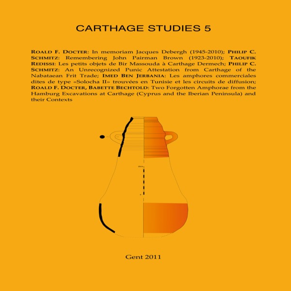 Carthage Studies 5 - Skribis